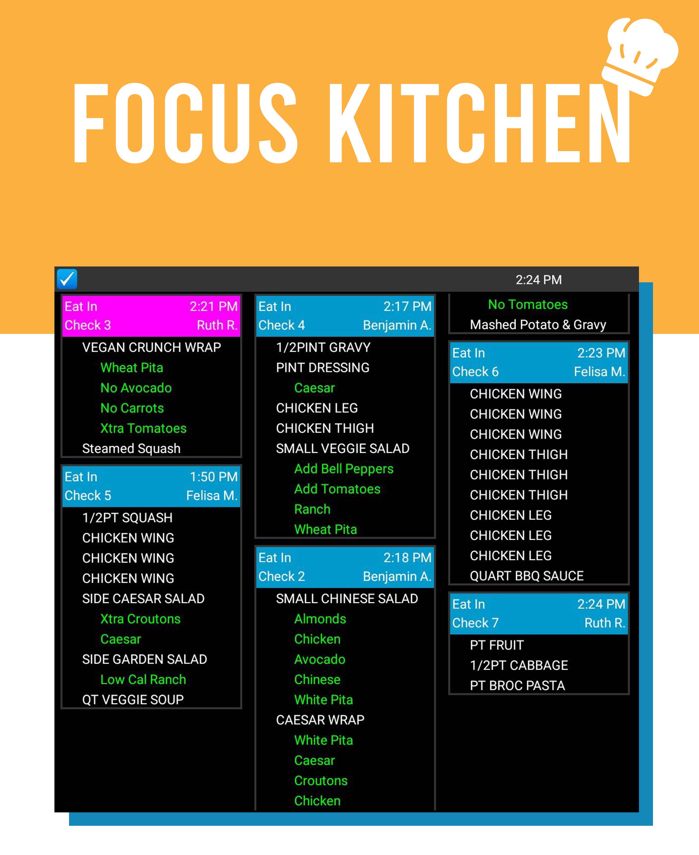 FocusKitchen – Focus | Restaurant & Bar Management Apps | CA / AZ / NV